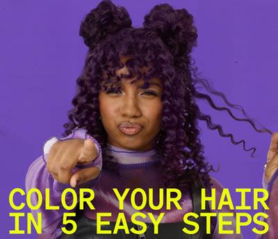 what are the steps to coloring hair