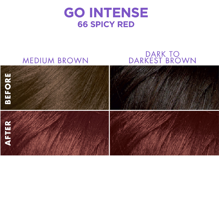 Go Intense Spicy Red Hair Color | SoftSheen Carson