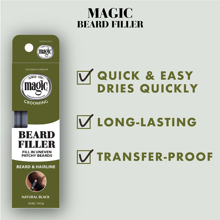 Magic Beard Filler: Natural Black | SoftSheenCarson