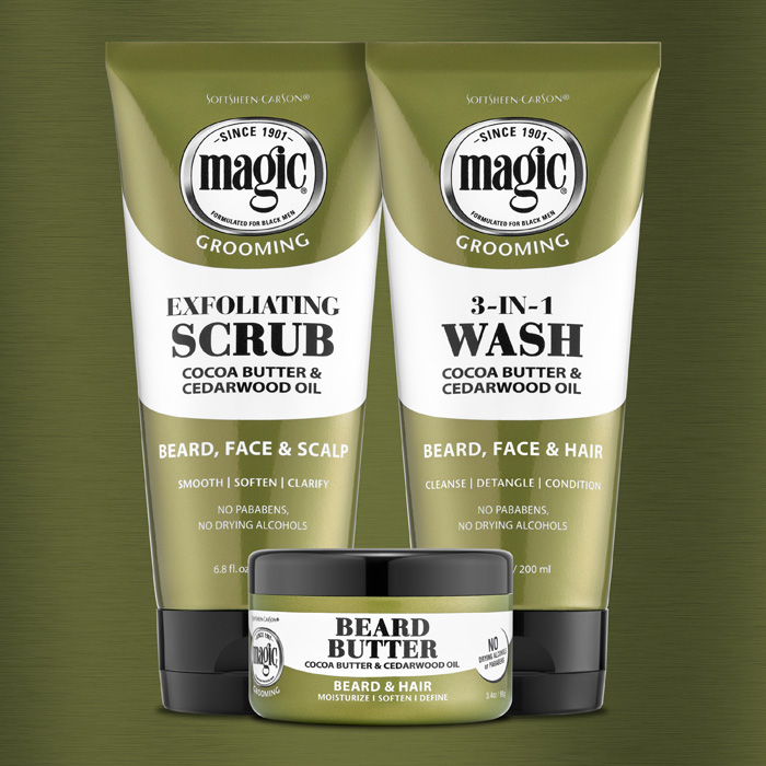 3-in-1 Beard Wash: Magic Grooming | SoftSheen Carson