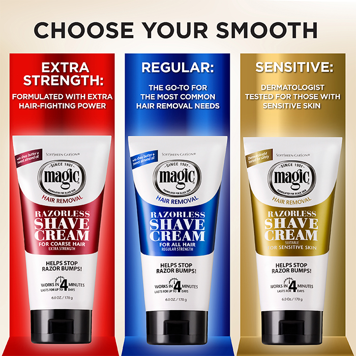 Razorless Cream Shave Regular Strength | SoftSheen Carson