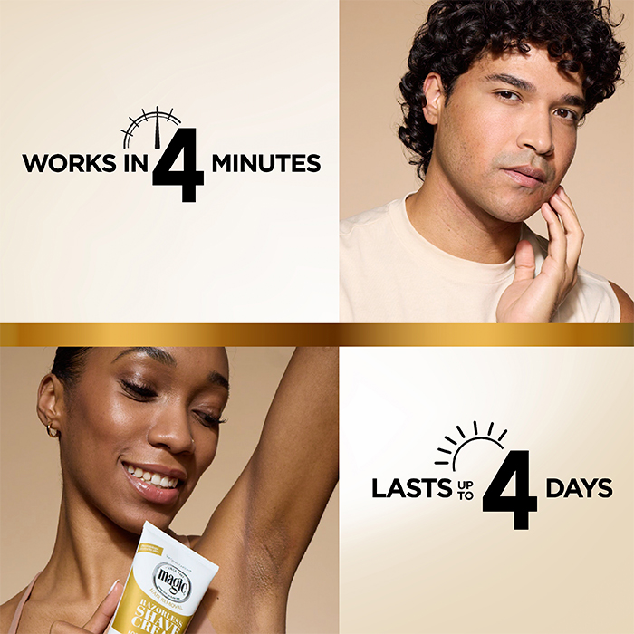 Magic® Razorless Shave Cream - Sensitive Skin Hair Removal