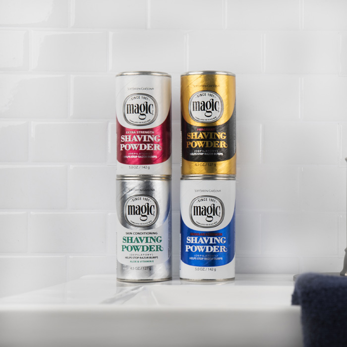 Platinum Razorless Shaving Powder for Men | SoftSheen Carson
